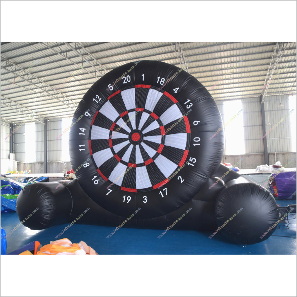Inflatable Soccer Dart Board Shooting Target Game Dart Football Inflat ...