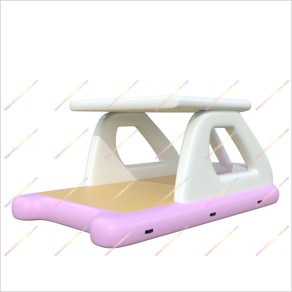 Inflatable Water Dock Blow Up Floating Docks Inflatable Fishing Platfo
