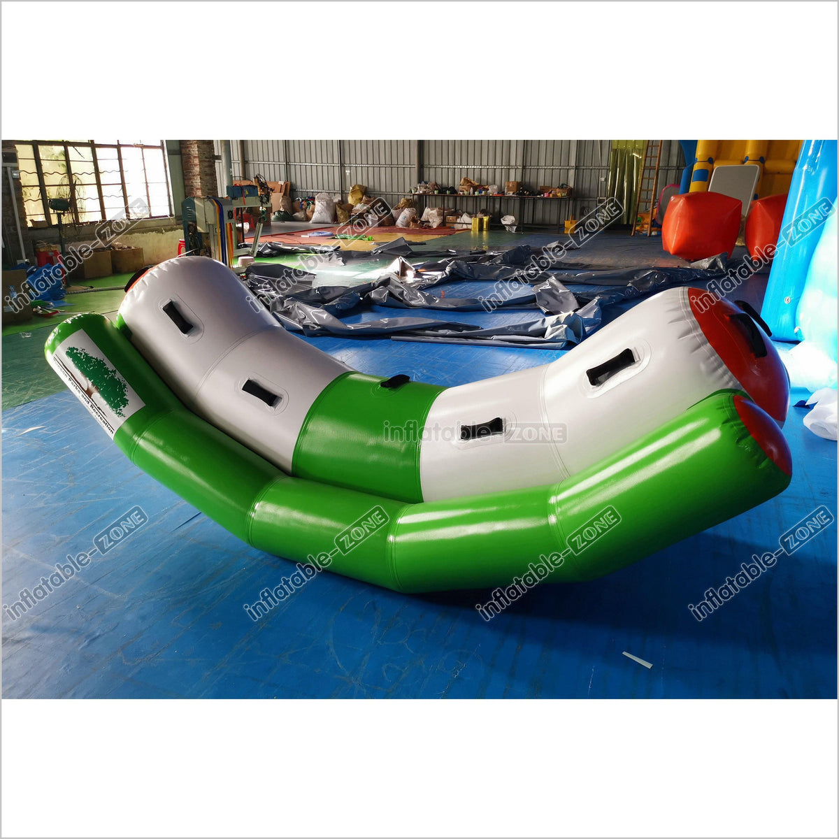 Inflatable Water Seesaw Inflatable Floating Water Totter Teeter Blow U ...