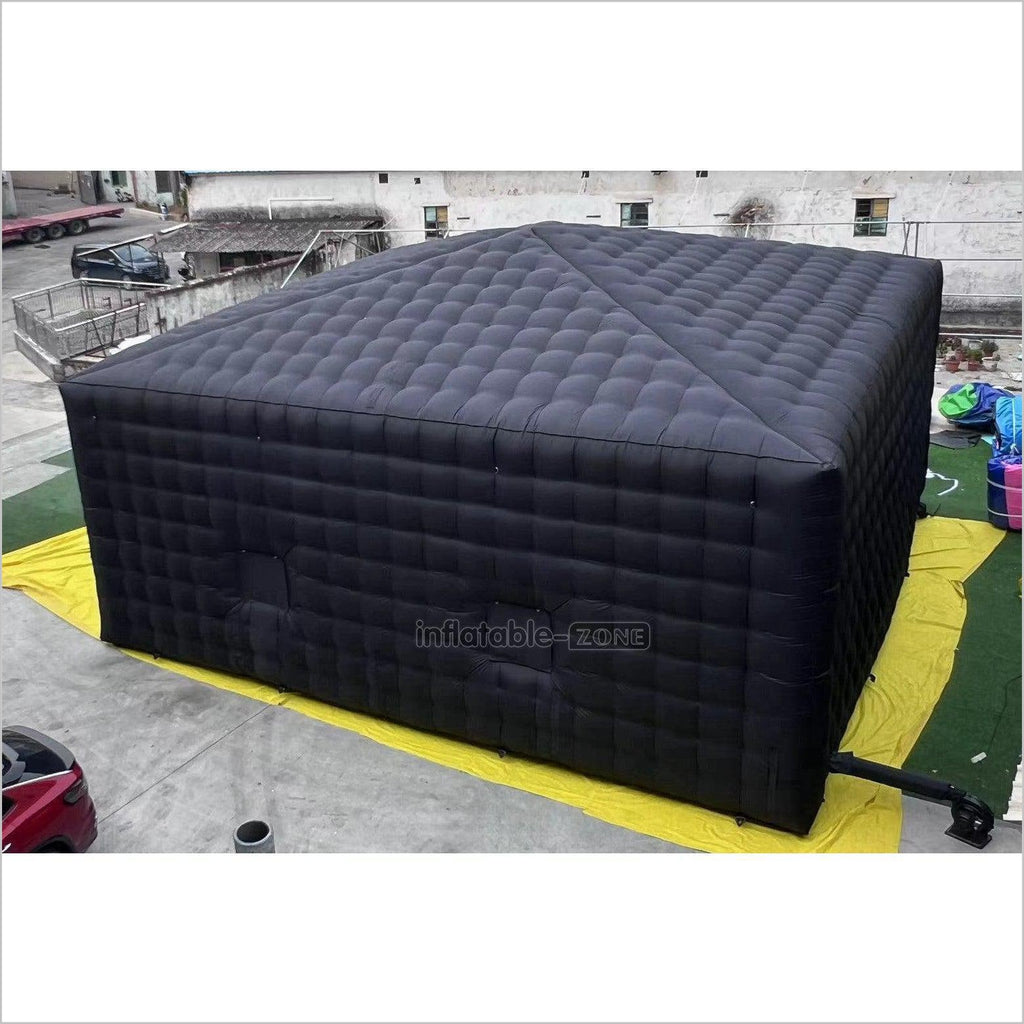 Large Black Inflatable Nightclub Portable Blow Up Club Mobile ...