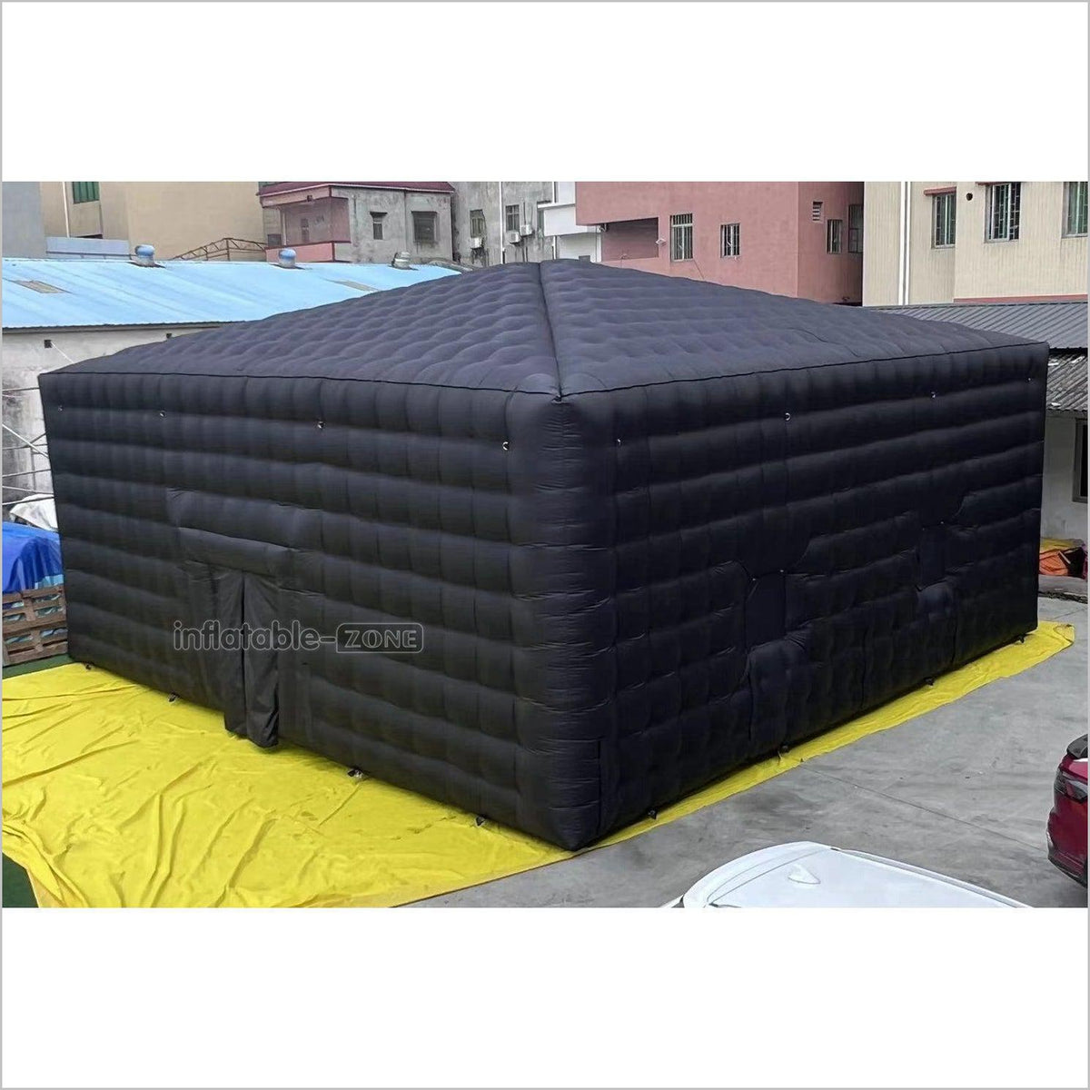 Large Black Inflatable Nightclub Portable Blow Up Club Mobile Inflatab ...
