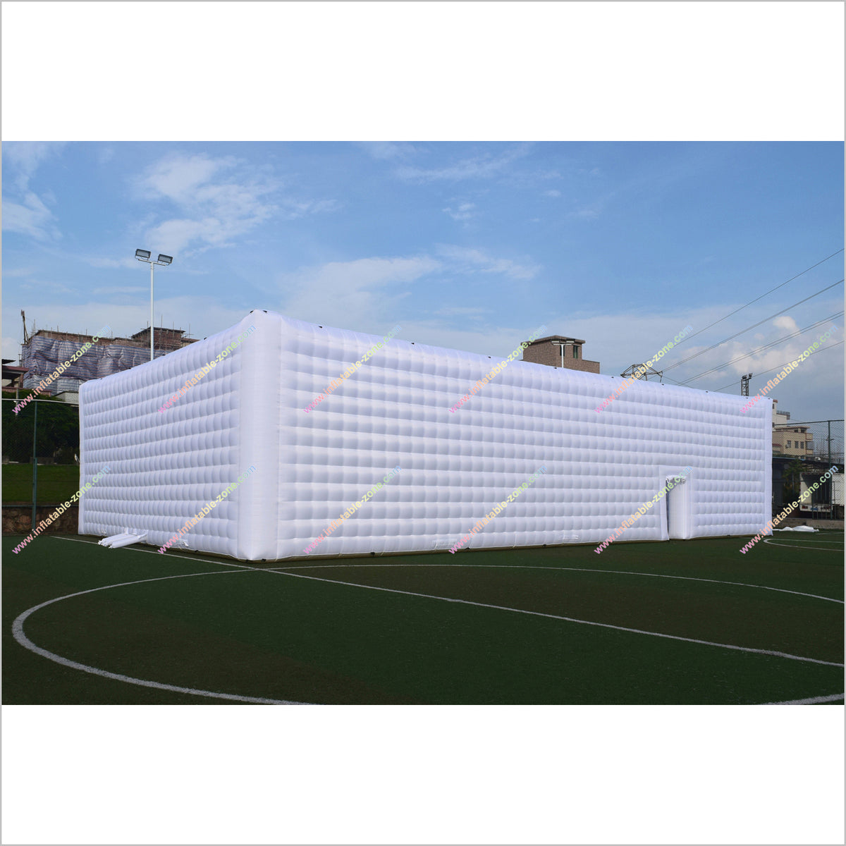 Large Inflatable Cube Tent White Outdoor Event Tent Inflatable Square