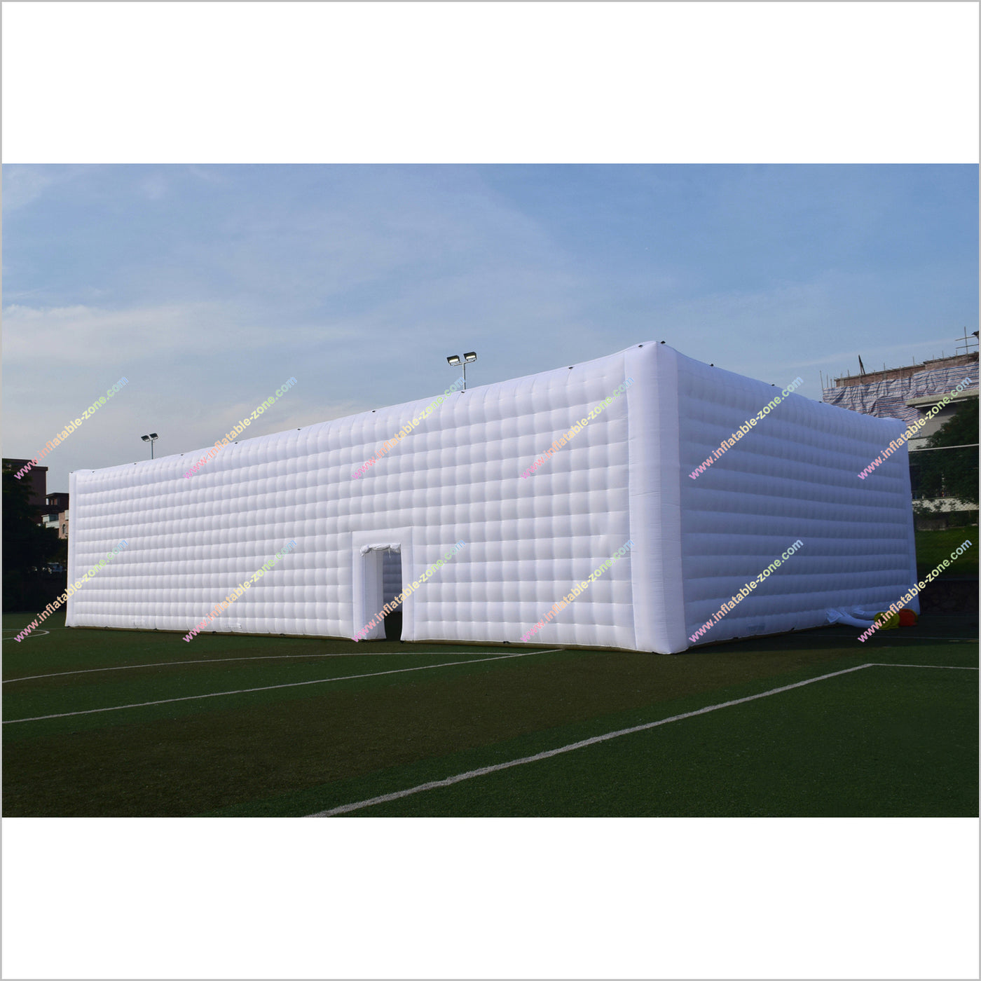 Large Inflatable Cube Tent White Outdoor Event Tent Inflatable Square