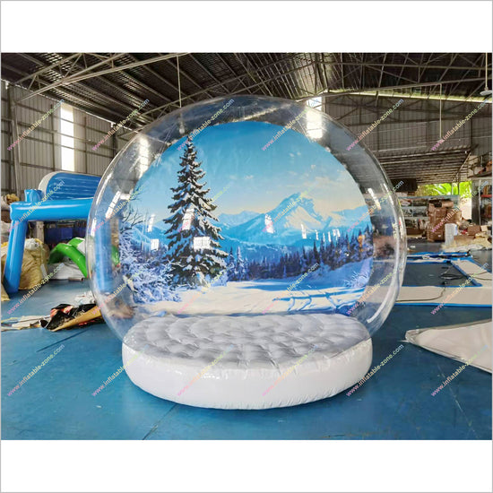 Outdoor Christmas Inflatable Snow Globes Clear Inflatable Tent ...