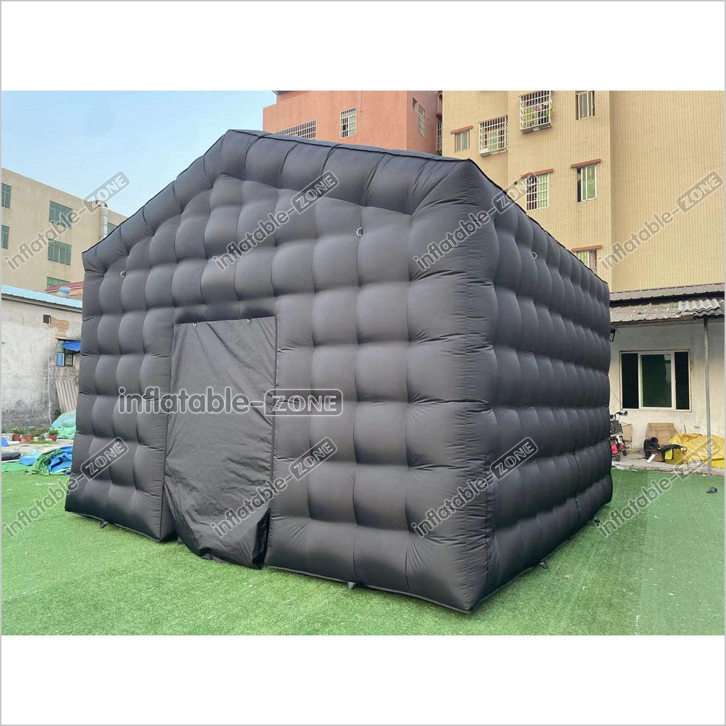 Outdoor Inflatable Nightclub Tent Commercial Black Backyard Blow Up Cl ...