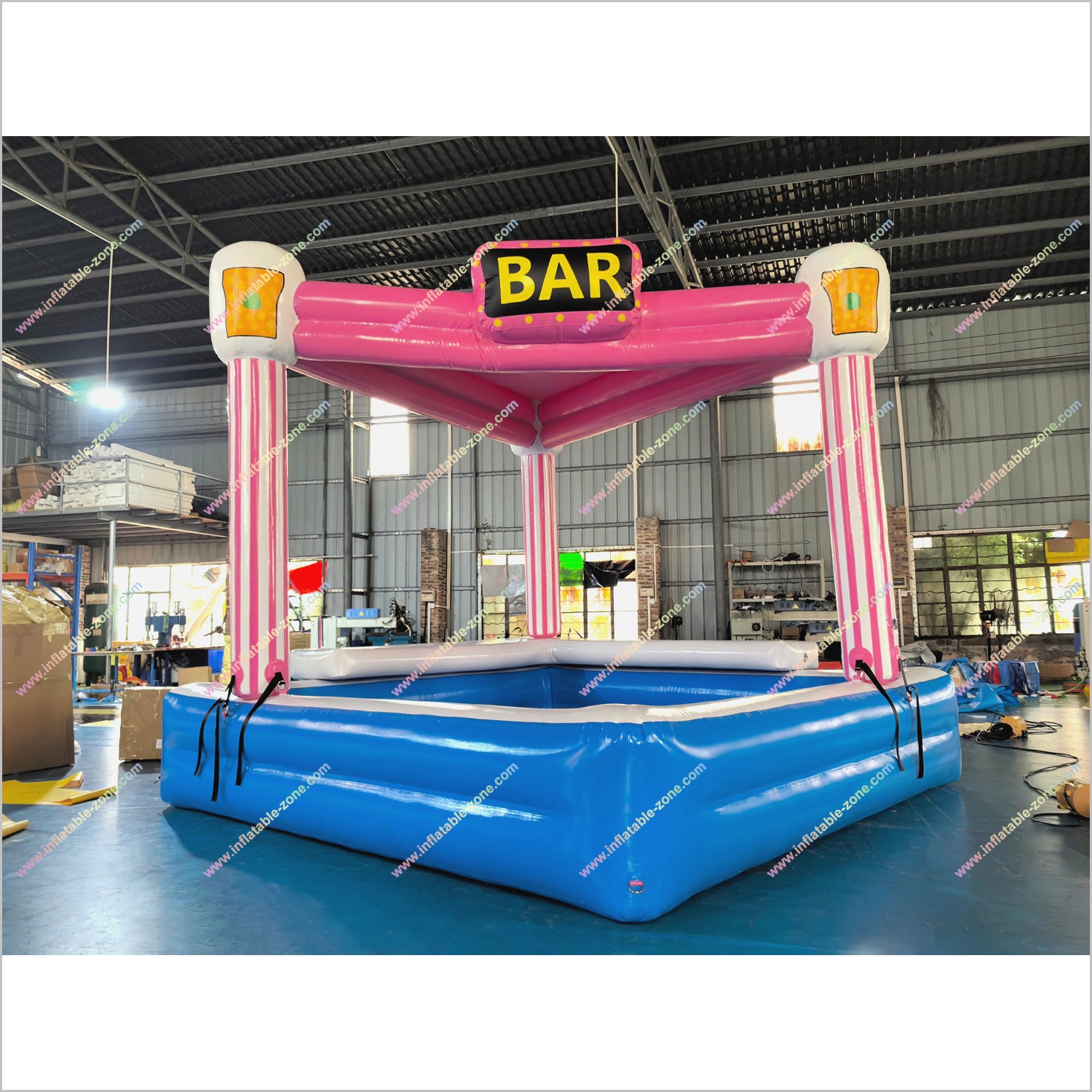 Party Location Inflatable Pool Bar Commercial Event Tent Floating Bar ...
