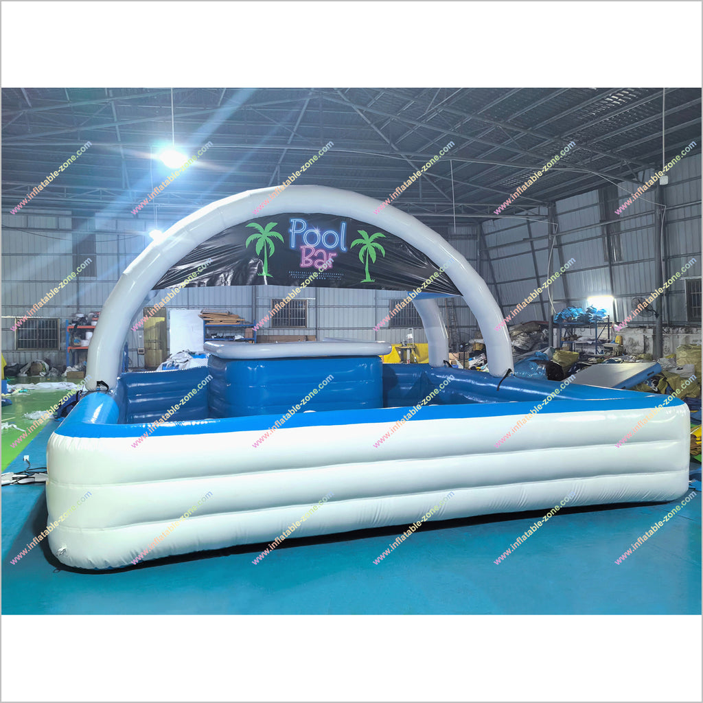 Indoor Soft Play Area Inflatable Pool Bar Best Inflatable Water Park ...