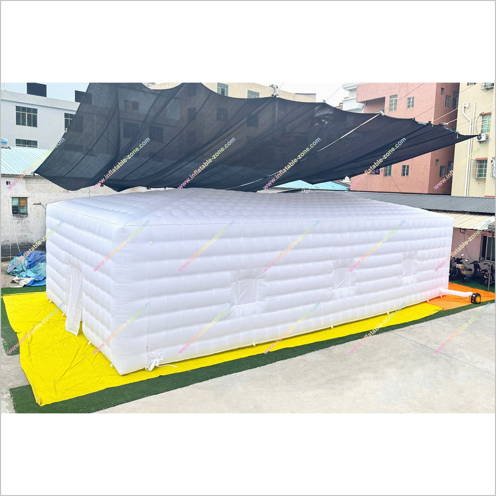 Portable Inflatable Nightclub Outdoor White Inflatable Cube Party Blow