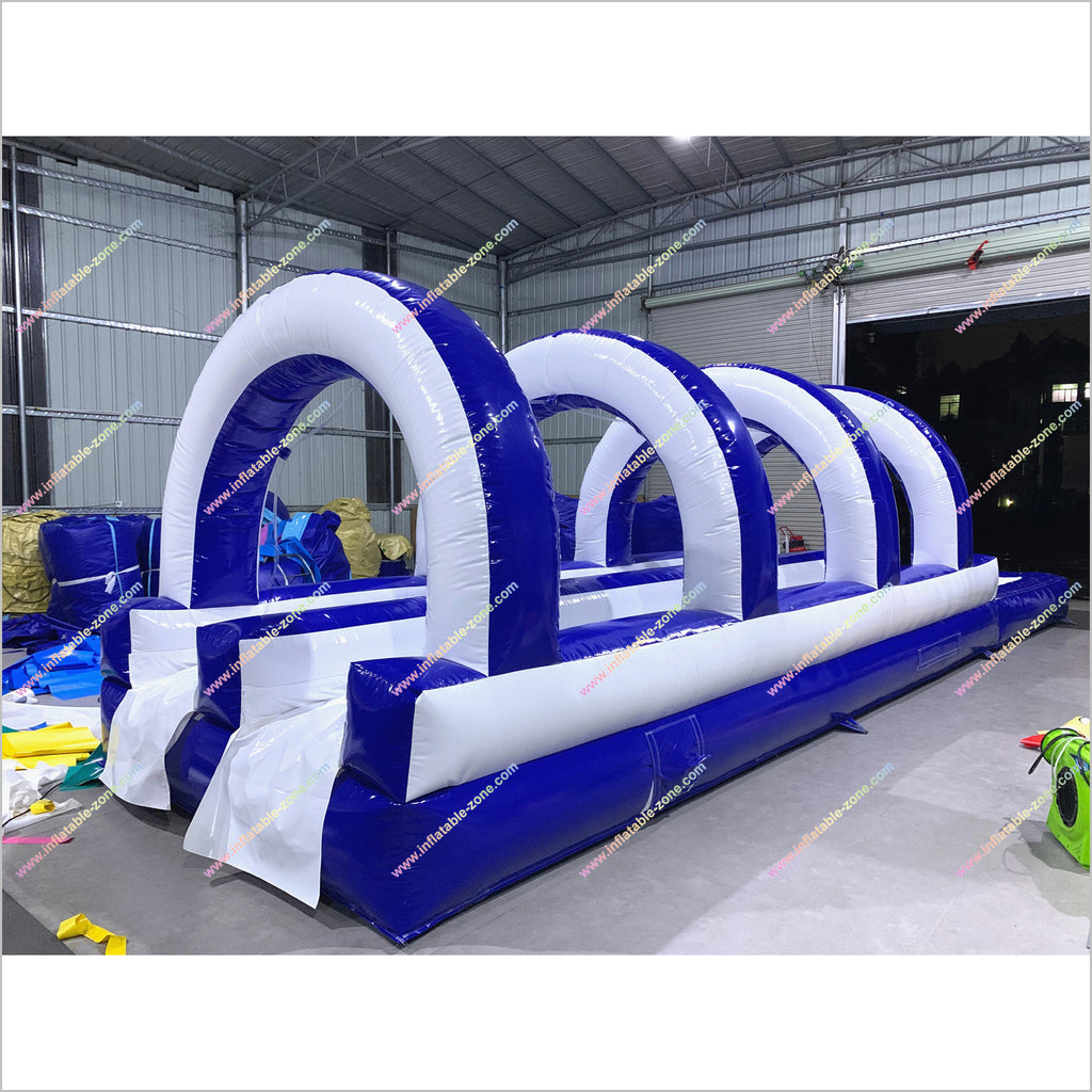Wellfuntime Inflatable Water Slide Park Best Play Equipment Two Lane S