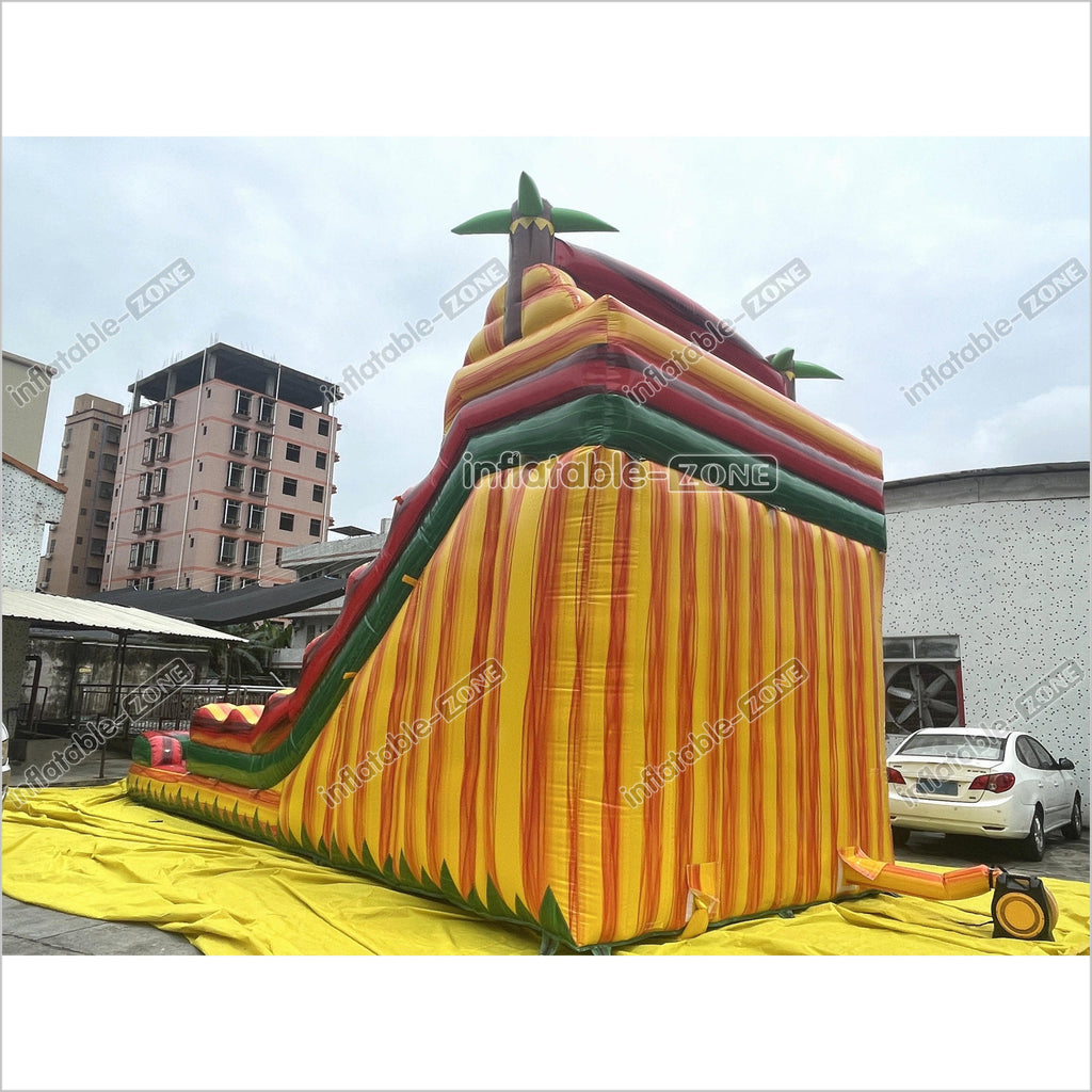 Sunny Fun Inflatable Water Slide Commercial Grade Inflatable Double Wa ...