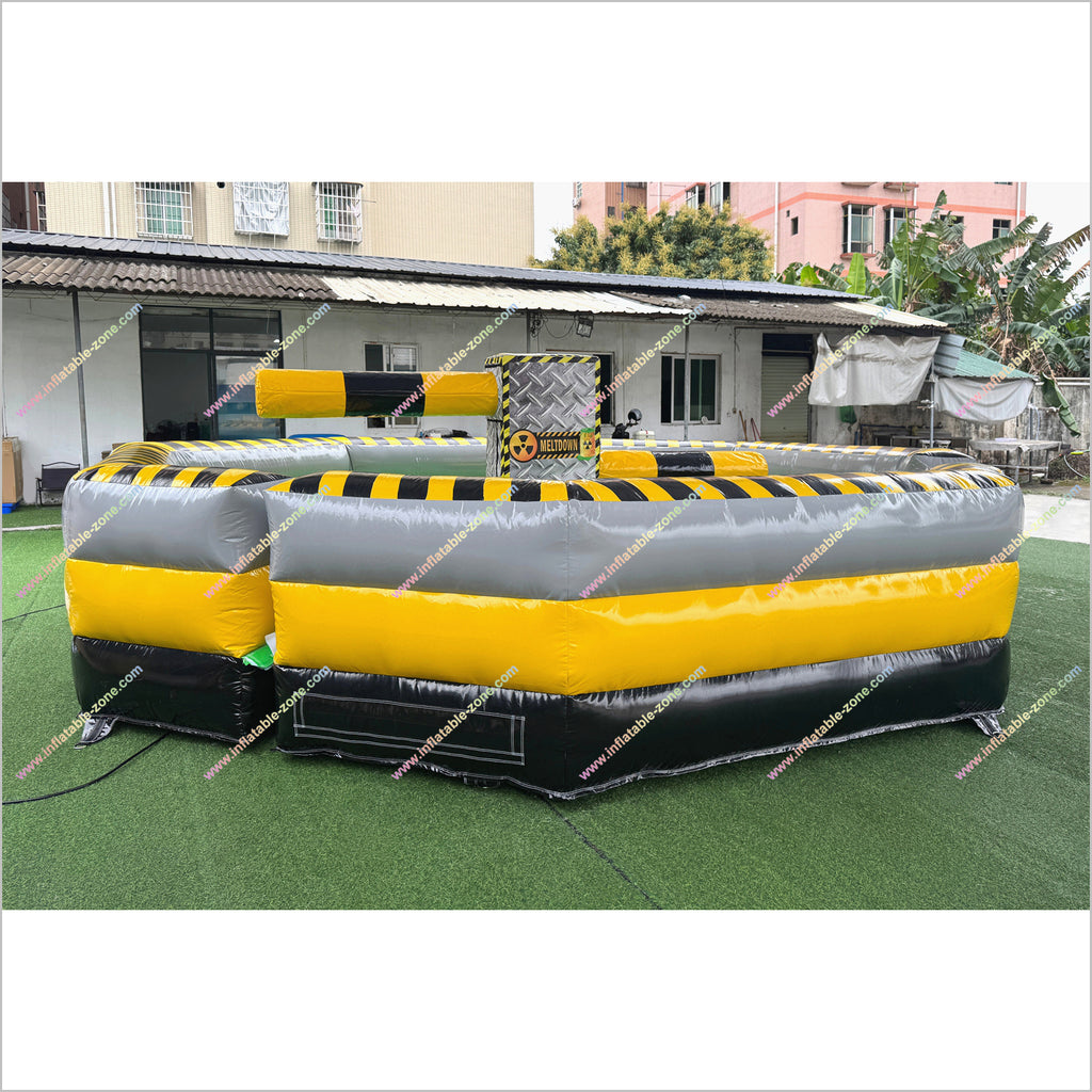 Toxic Meltdown Inflatable Rental Near Me Wipeout Sport Meltdown Game I
