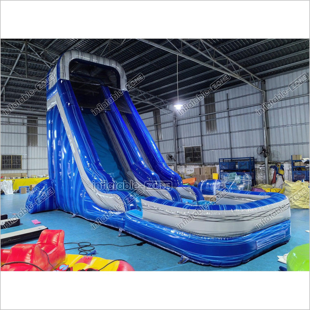 Inflatable Water Play Wet And Dry Inflatable Slide Party Rental Equipm