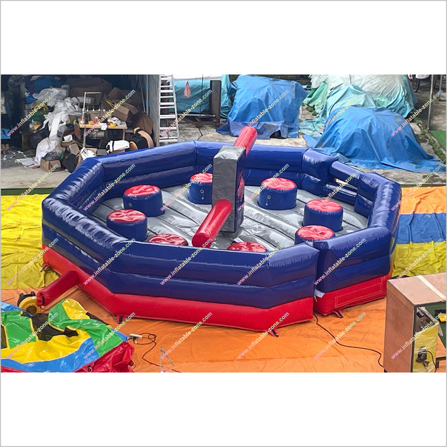 Wipeout Inflatable Game Mechanical Meltdown Sweeper Inflatable Wipeout