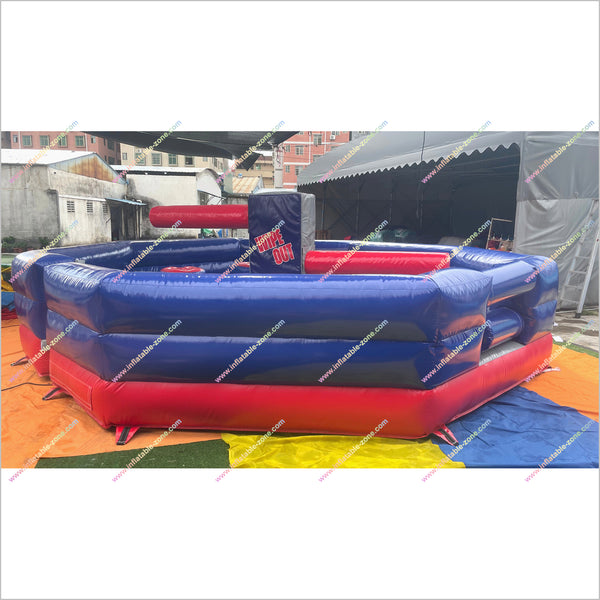 Wipeout Inflatable Game Mechanical Meltdown Sweeper Inflatable Wipeout