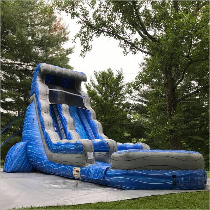 Commercial Water Slide Ring Play Centre Dry Inflatable Bounce House We