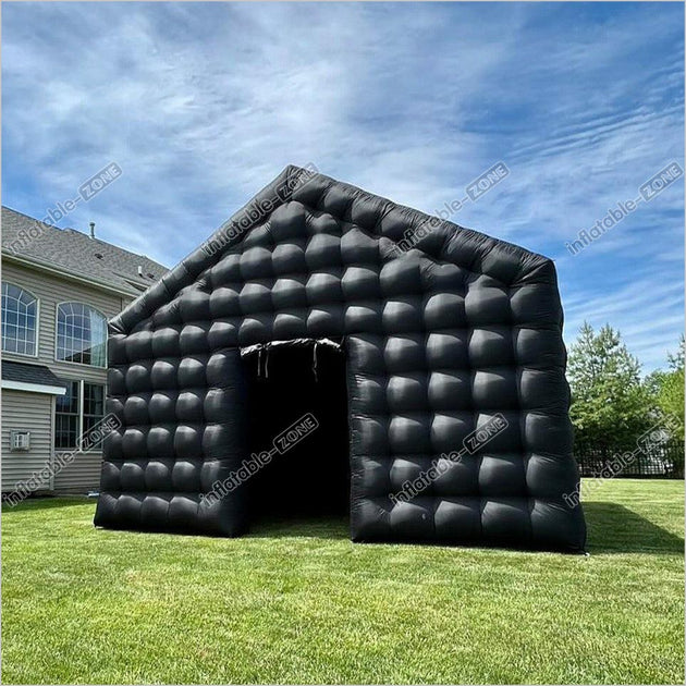Large Black Inflatable Nightcube Rental Inflatable Disco Tent Big Mobi ...