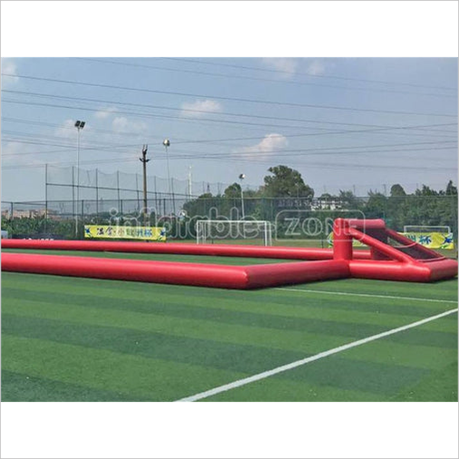Inflatable Soccer Bubble Bumper Ball Field, Inflatable Sports Game, In