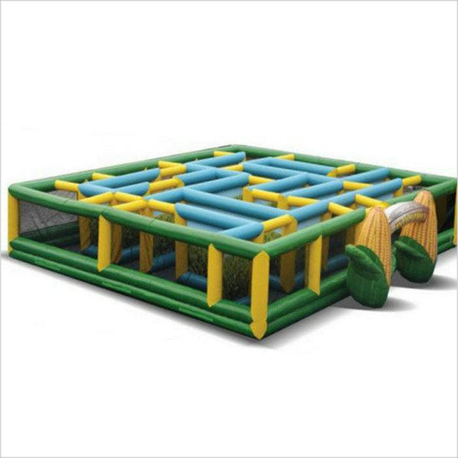 Large Inflatable Corn Maze Giant Blow Up Corn Maze Digital Printing