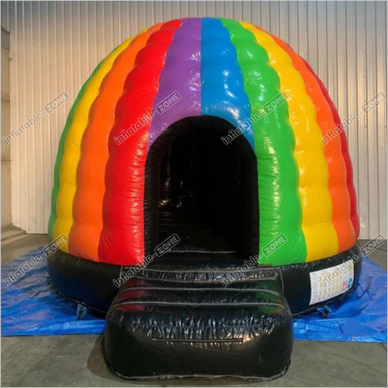 Inflatable Disco Dome Music Blow Up Disco Bouncy Castle Dome Inflatabl ...