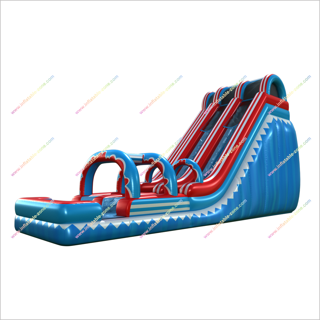 20 Foot New Inflatable Water Slide Jumper Arch Blow Up Double Water Sl