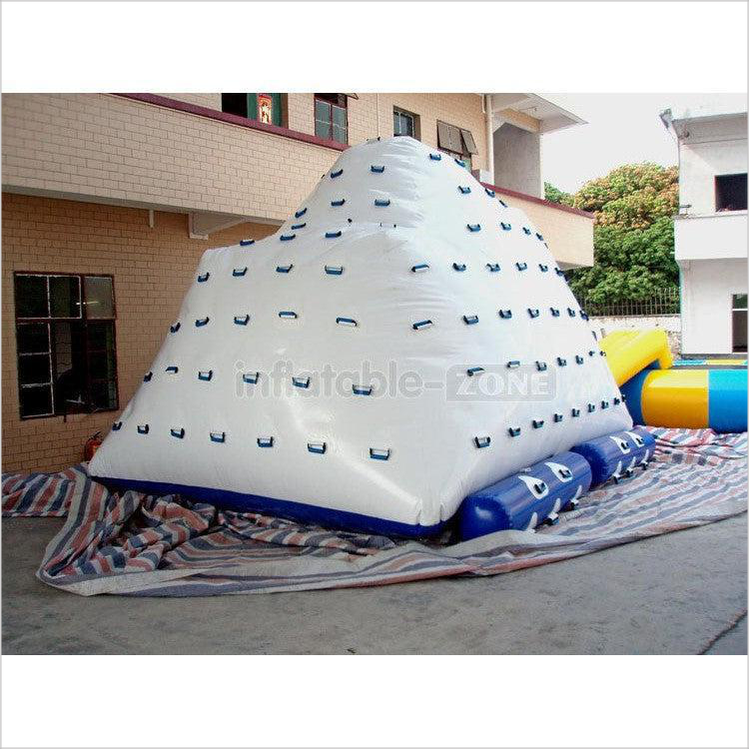 Summer Water Toy Inflatable Iceberg Floating Climbing Wall