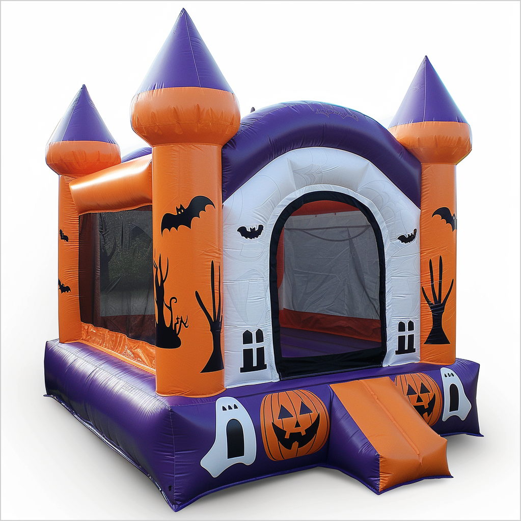 Bouncing Fun Halloween Inflatable Jumping House Festival Ghost Carniva ...
