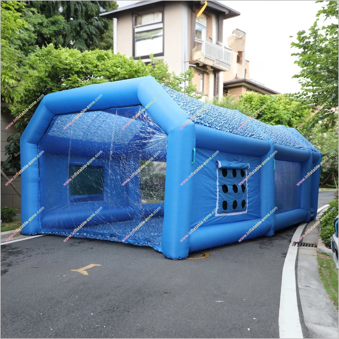 Portable Inflatable Paint Booth Outdoor Spray Booth Painting Tent Infl