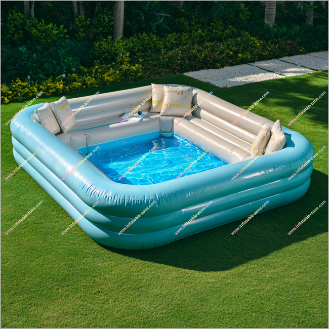 Fun Water Sports Inflatable Sofa Pools Water Play Garden Inflatable Po