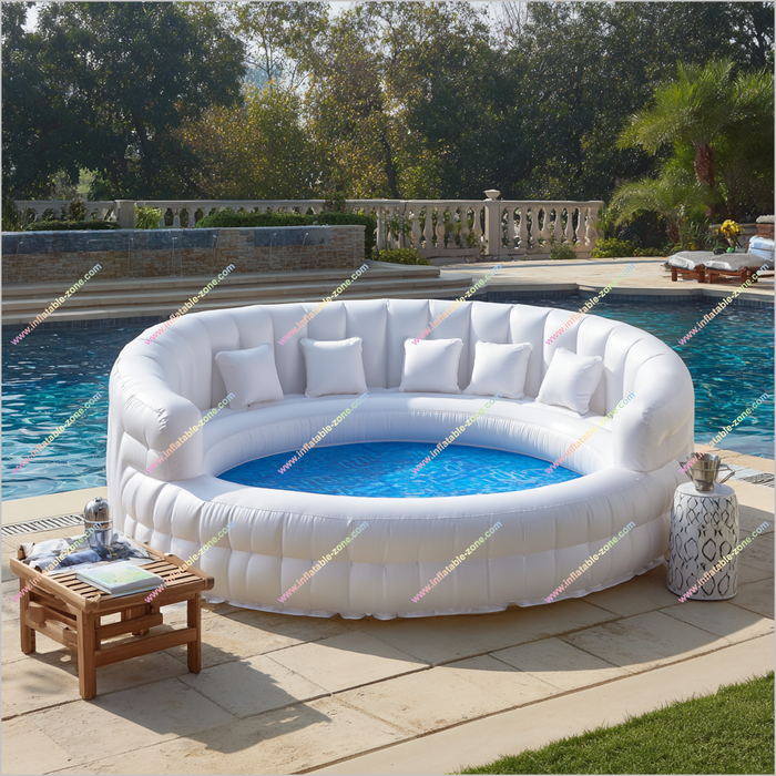Ultra-Luxury Inflatable Sofa Pool Fun Water Activities Inflatable Sofa