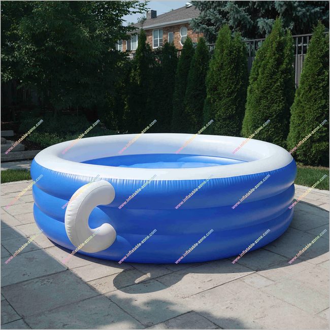 Roomy Inflatable Teacup Pool Splash Paradise Family Swimming Pool Teac