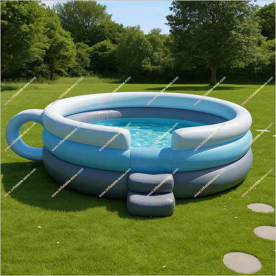 Park Lawn Inflatable Teacup Pool Water Leisure Fun And Entertainment T