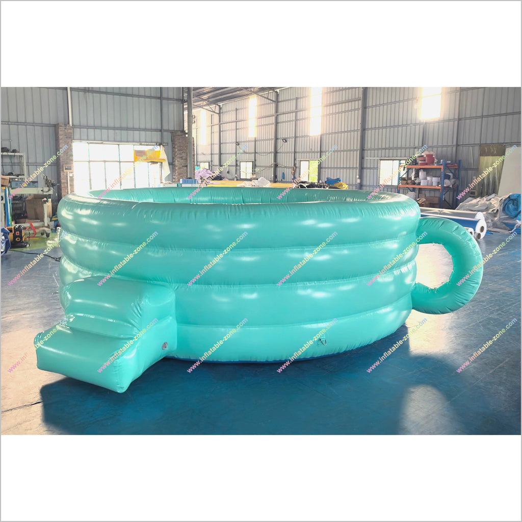 Funny Pool Party Teacup Inflatable Pools Best Backyard Water Toys Infl