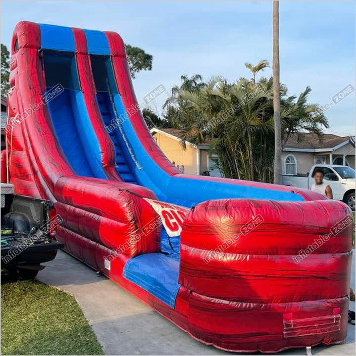 Commercial Small Inflatable Water Blow Up Jumping Castle Slip And Slid ...