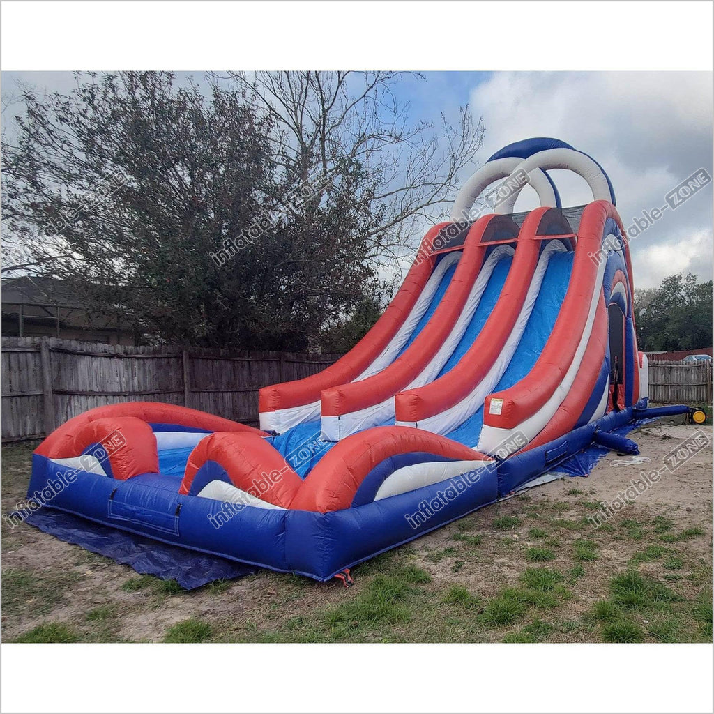 Giant Sports Inflatable Water Slide For Adults Outdoor Blow Up Pool
