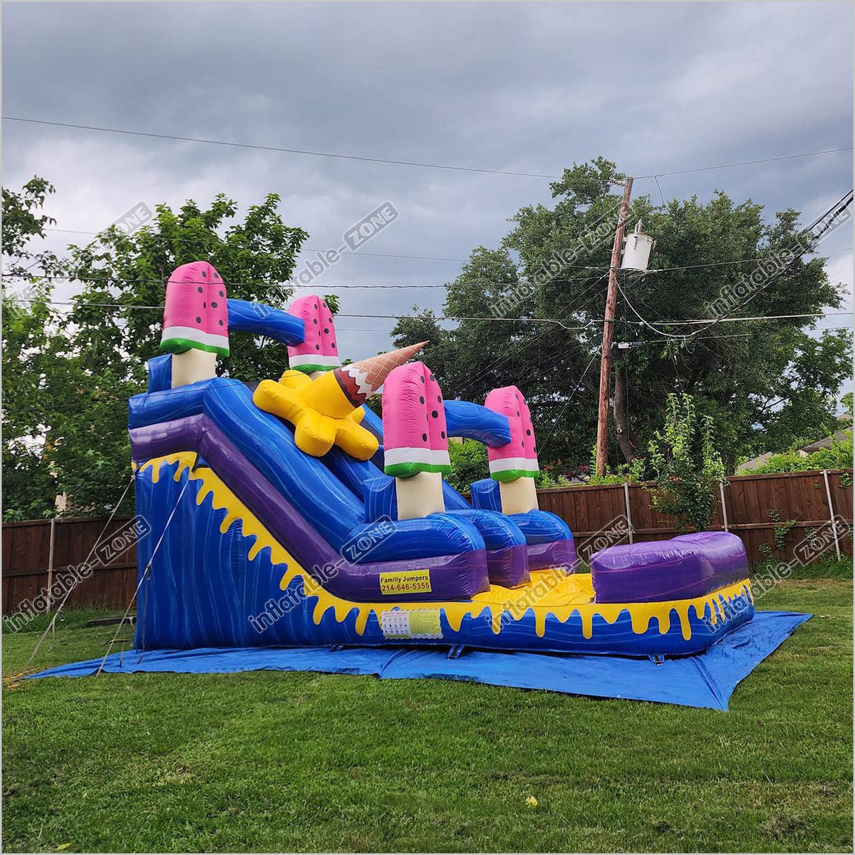 New Commercial Inflatable Water Blow Up Boat Slides Magic Time Party ...