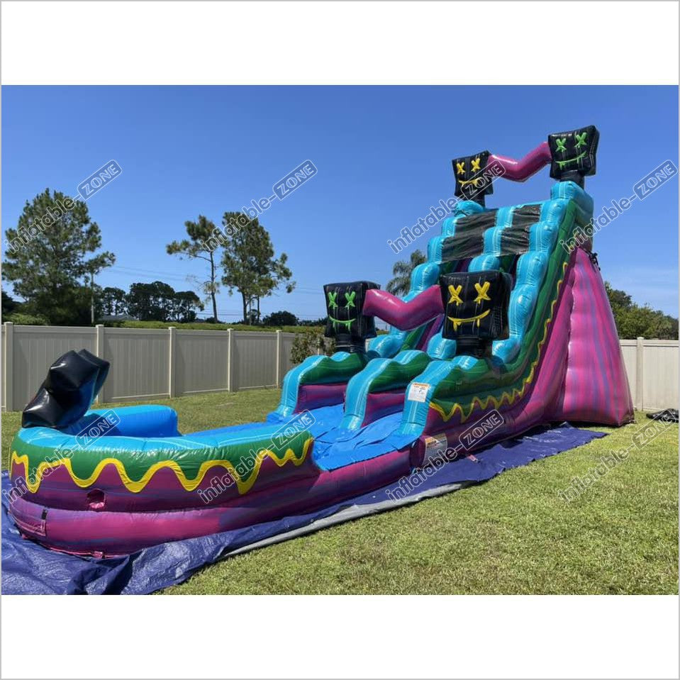 Inflatable Water Slide Jump House For Pool Blow Up Bounce Near Me