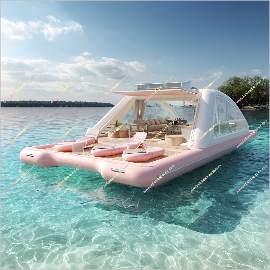Inflatable Yacht Lake Floats For Sale