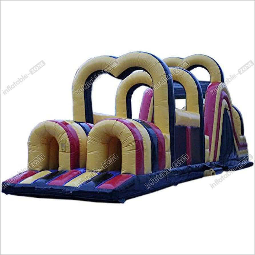 Adult Obstacle Course Outdoor Rush Safe Zoo Big Bounce Garden Assault