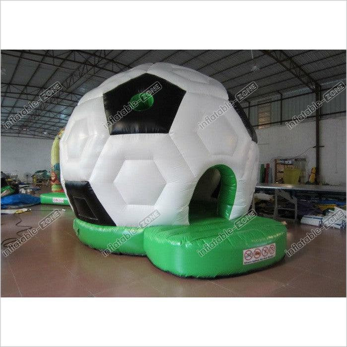 PVC Kids Inflatable Bounce House / Classic Inflatable Football Bouncy