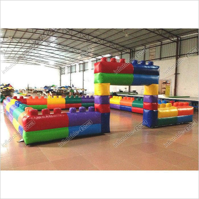 Outdoor Kids Inflatable Sports Games / Field Waterproof Maze Themed Co ...
