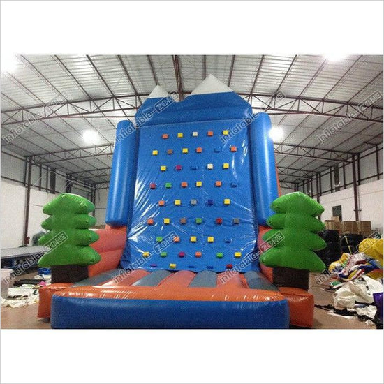 Amusement Park Inflatable Rock Climbing Wall Sports Games Straight Inf