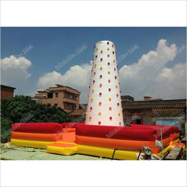 Children Inflatable Climbing Mountain White Inflatable Rock Climbing W