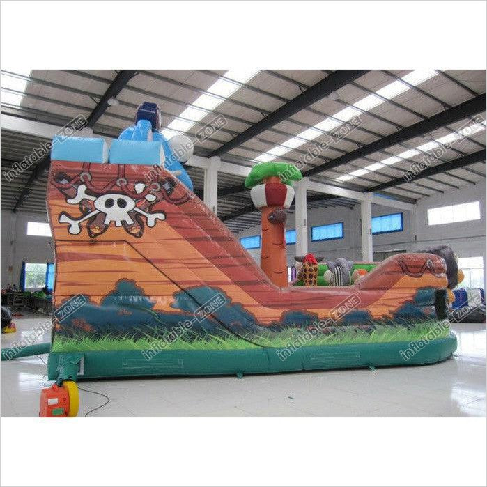 Elephant Inflatable Pirate Ship Bouncer Animals Pirate Boat Silk ...