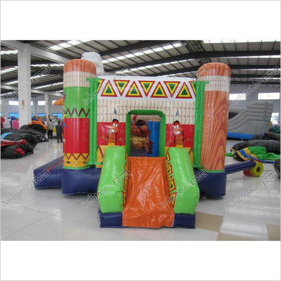 Inflatable India Mini Bouncer Combo Multi Play Classic Inflatable Mini