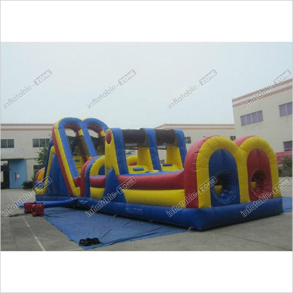 Giant Customized Obstacle Course Jumpers Classic Inflatable Obstacle C