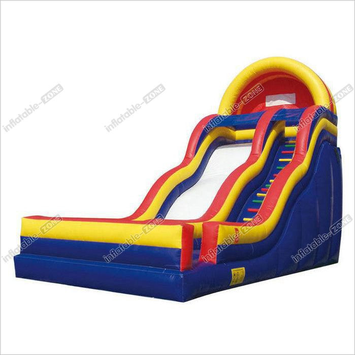 Children Fun Colourful Large Inflatable Slide Fun Land For Summer Acti