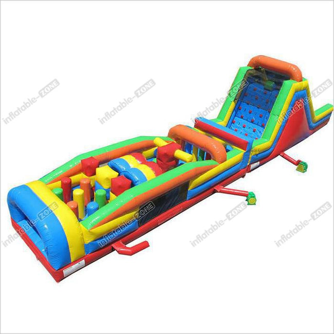 Children Adventuring Inflatable Obstacle Course Bouncer Course Sports