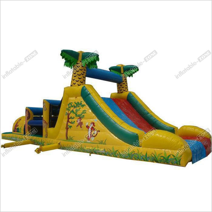 Big Party Obstacle Course Bounce House Kids Sports Games Blow Up ...