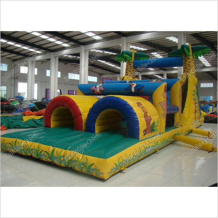 Big Party Obstacle Course Bounce House Kids Sports Games Blow Up ...