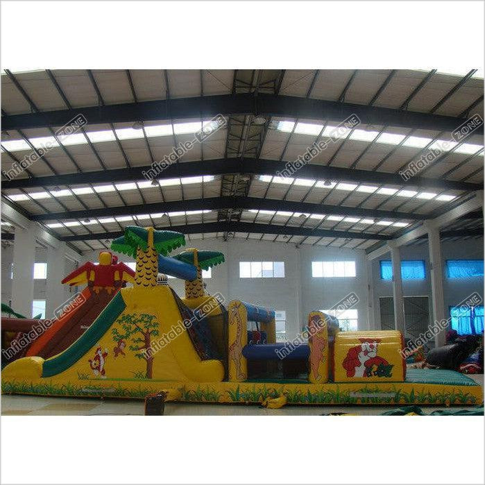 Big Party Obstacle Course Bounce House Kids Sports Games Blow Up ...